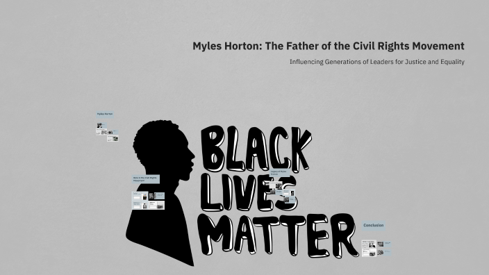 Myles Horton: The Father of the Civil Rights Movement by dany saleh on ...