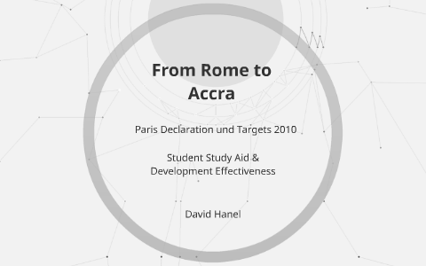 From Rome to Accra by David Hanel