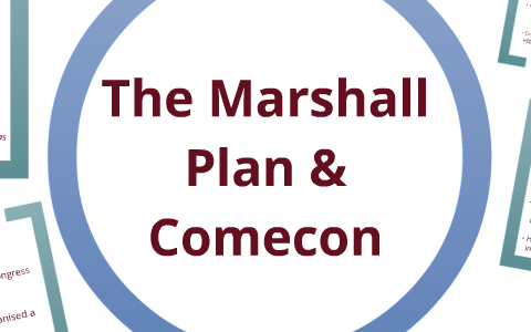 The Marshall Plan and Comecon by zara mahmood on Prezi