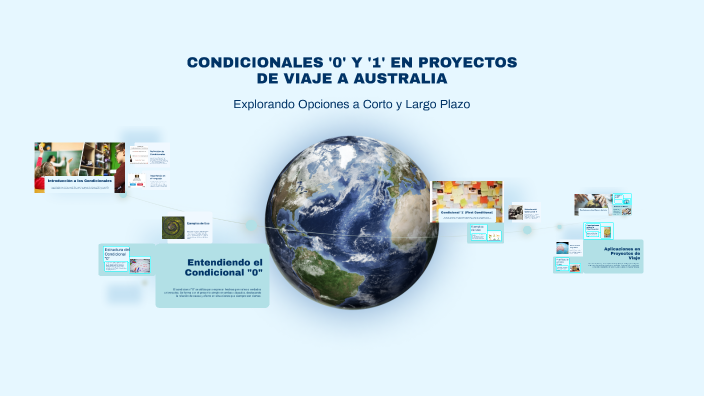 CONDICIONALES '0' Y '1' EN PROYECTOS DE VIAJE A AUSTRALIA by NOHORA ...