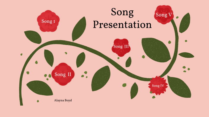 Song Presentation by Alayna Boyd on Prezi