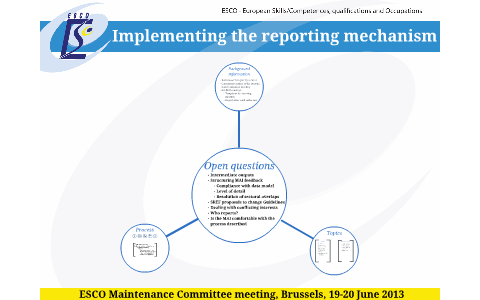 Implementing the reporting mechanism by Vito Spinelli on Prezi