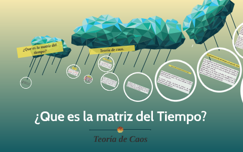 ¿Que es la matriz del Tiempo? by Jonathan Angeles on Prezi