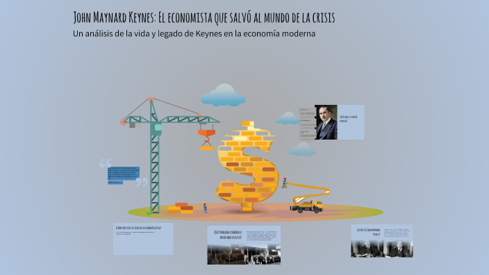 John Maynard Keynes: El economista que salvó al mundo de la crisis by ...