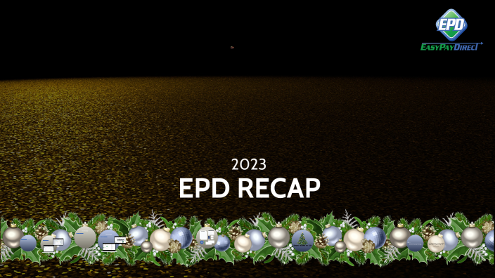 2023 YTD Holiday Recap by EPD Assistant on Prezi