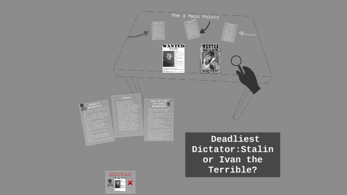 Who is the Dealiest Dictator: Stalin or Ivan the Terrible? by Alex ...