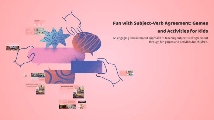 Fun with Subject-Verb Agreement: Games and Activities for Kids by Esraa ...