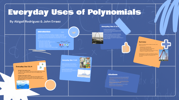 Everyday Uses of Polynomials by Abby Rodriguez on Prezi