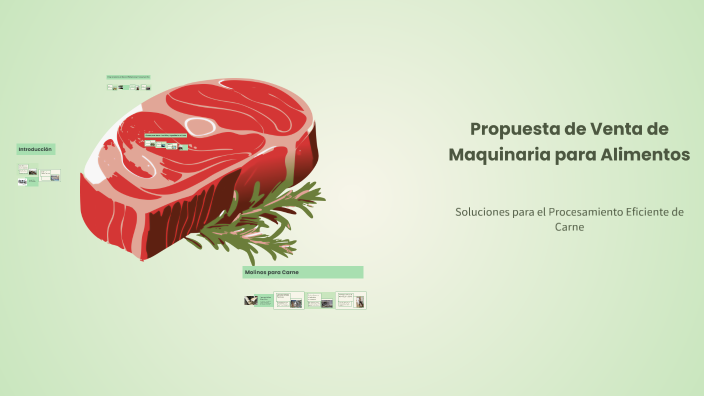 Propuesta de Venta de Maquinaria para Alimentos by Ronald Quiroga on Prezi