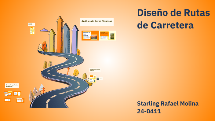 Diseño de Rutas de Carretera by Ricardo Madrigal on Prezi