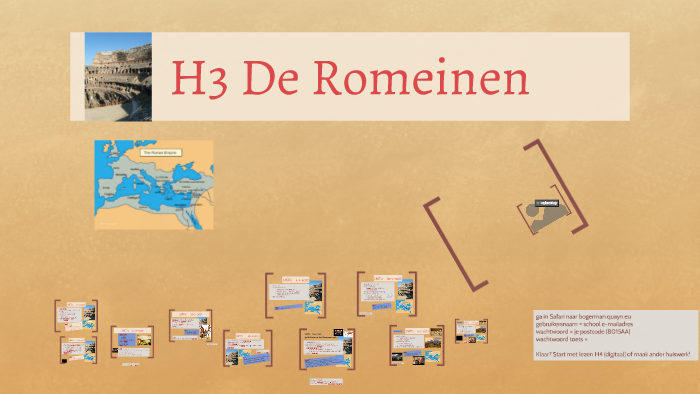 H3 De Romeinen by Krista Bakker on Prezi