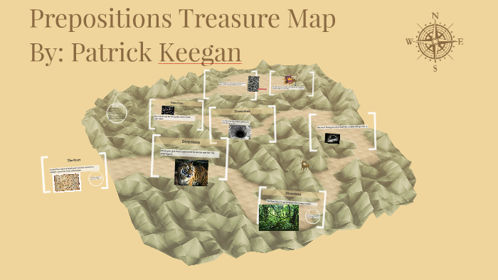 Prepositions Treasure Map by Patrick Keegan on Prezi