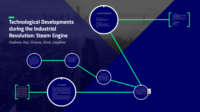Technological developments during the Industrial Revolution by Minh M ...