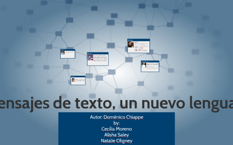 Mensajes de texto, un nuevo lenguaje by alisha saley