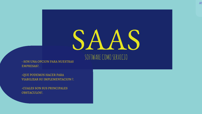 PRESENTACION DE SAAS INT. A LA INFORMATICA by Alysson Nuñez on Prezi