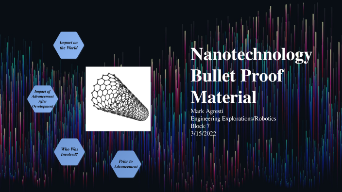 Nanotechnology Bullet Proof Material - B7 by Mark Agresti on Prezi