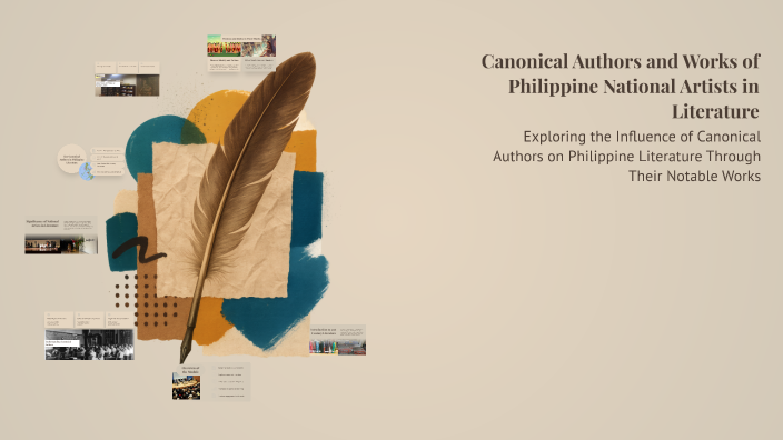 Canonical Authors and Works of Philippine National Artists in ...