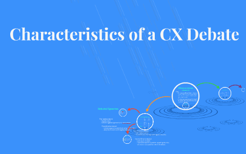 Characteristics of a CX Debate by Alexandra Fowler on Prezi