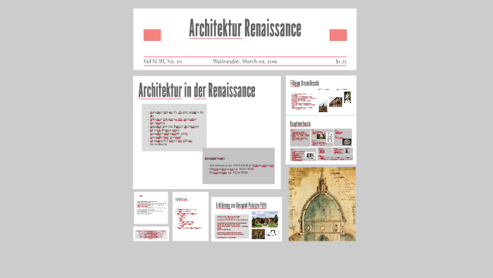 Architektur Renaissance by Tim Wunderlich on Prezi