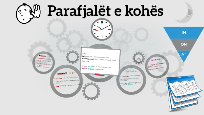 Parafjalët e kohës by Xhevat Beqiri on Prezi