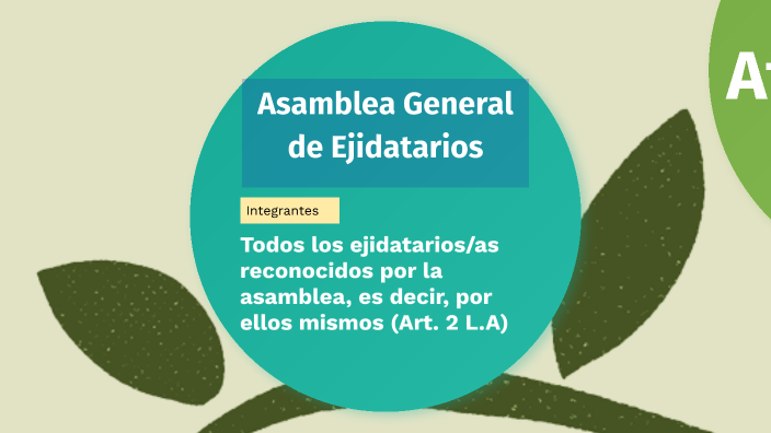 Órganos de Representación Ejidal by Vero Ruiz on Prezi