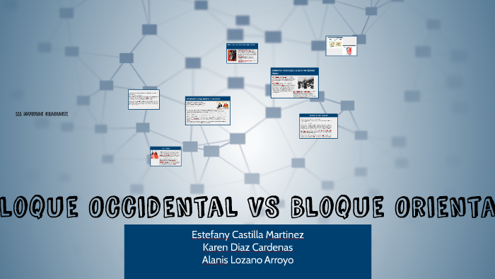Bloque Occidental VS Bloque Oriental by Alanis Lozano ʚïɞ on Prezi