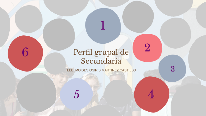 Perfil grupal de Secundaria by Osiris Martínez on Prezi