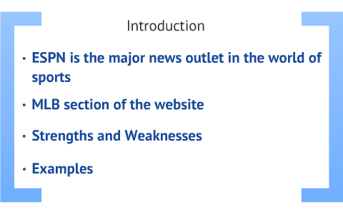 ESPN presentation by scott pennington on Prezi