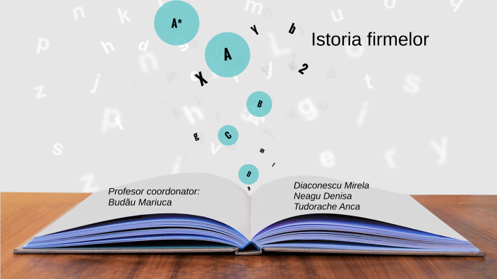 Istoria Firmelor by Tudorache Anca on Prezi