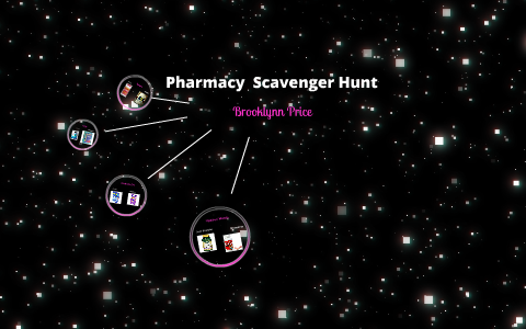 pharmacy scavenger hunt by brooklynn price on Prezi