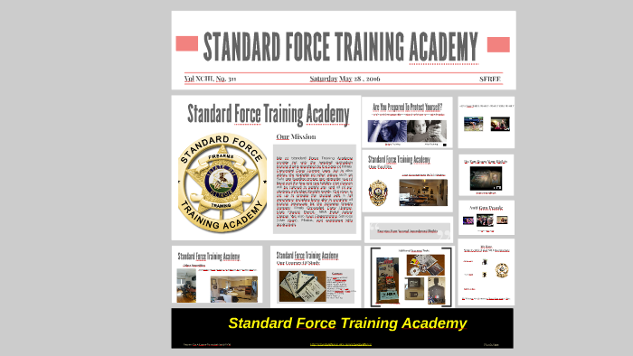 STANDARD FORCE TRAINING ACADEMY by Standard Force on Prezi