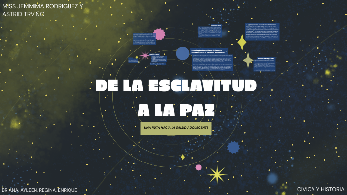 DE LA ESCLAVITUD A LA PAZ by ayleen morales on Prezi