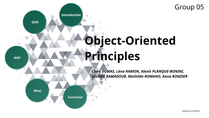 Object-Oriented Principles by Alexis Planque-bonini on Prezi