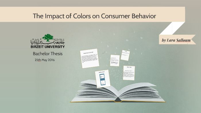 The Impact of Colors on Consumer Behavior by Lara salloum