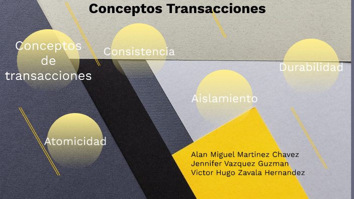 Transacciones en Base de datos by Alan Ammc on Prezi