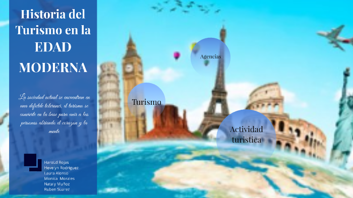 Historia del Turismo en la EDAD MODERNA by Stefanya Muñoz on Prezi