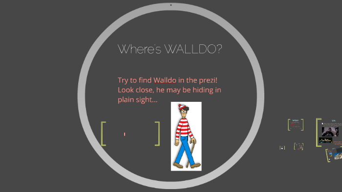 Where's WALLDO? WIDE. ANGLED. LOW. LINKING. DEPTH. OPPOSITE. by Megan ...