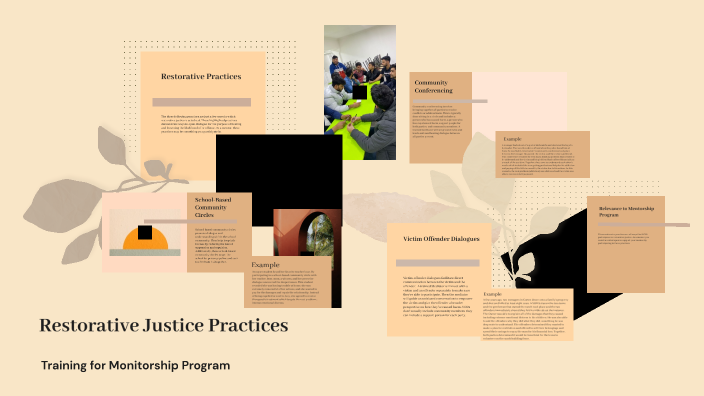 Restorative Justice Practices by Molly Mosier on Prezi