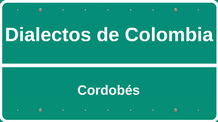 Dialectos de Colombia by on Prezi