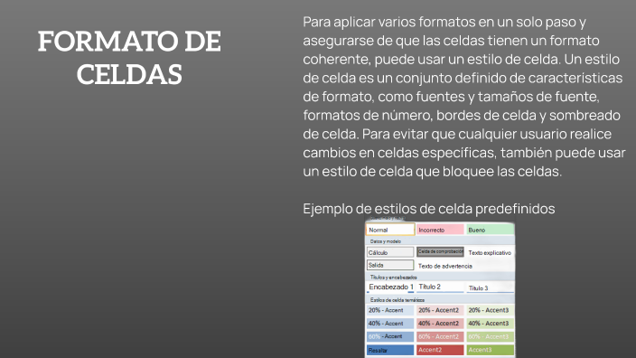 formato de celdas by alexis alv on Prezi