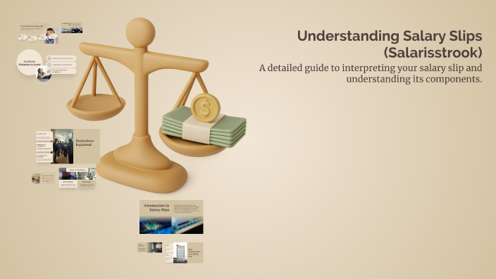 Understanding Salary Slips (Salarisstrook) by Assia Counaden PBMZ 2 ...