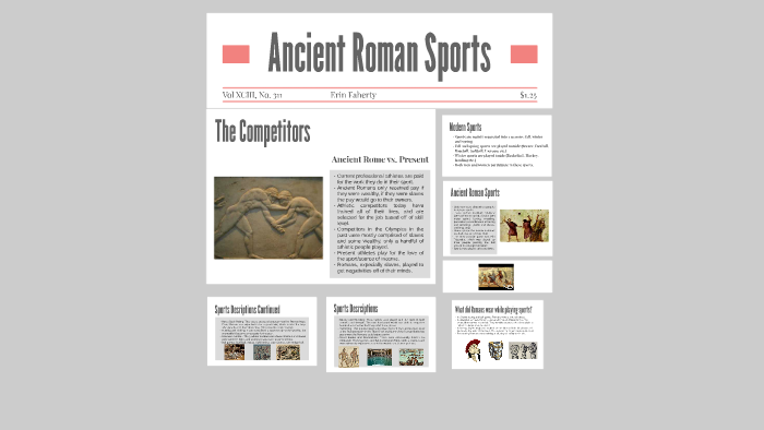 Ancient Roman Sports by Erin Faherty on Prezi