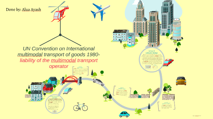 UN Convention on International multimodal transport of goods by Alua ...