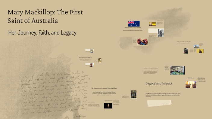 Mary Mackillop: The First Saint of Australia by Zachary Sky on Prezi
