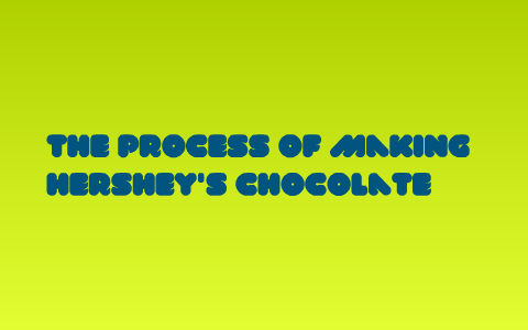 Hersheys chocolate process by Ashley Joia on Prezi