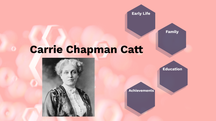 Carrie Chapman Catt by KIARRA PALMER on Prezi