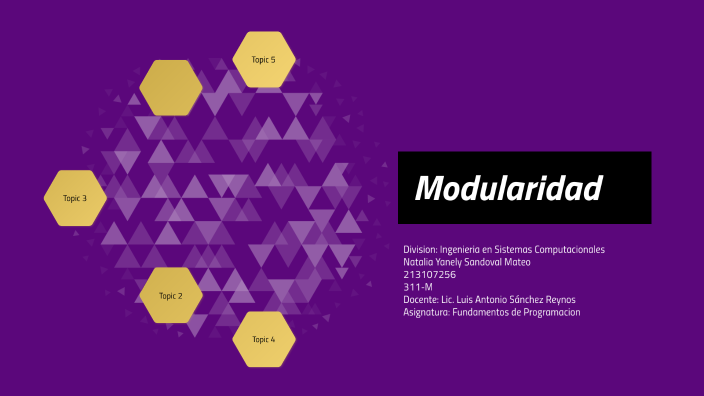 Modularidad by natalia sandoval on Prezi