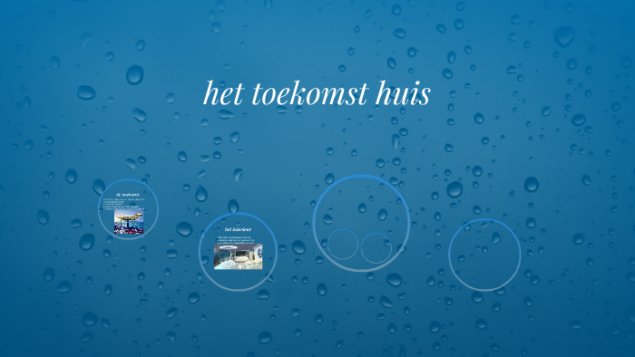 het toekomst huis by ik ben dom dom dom dom