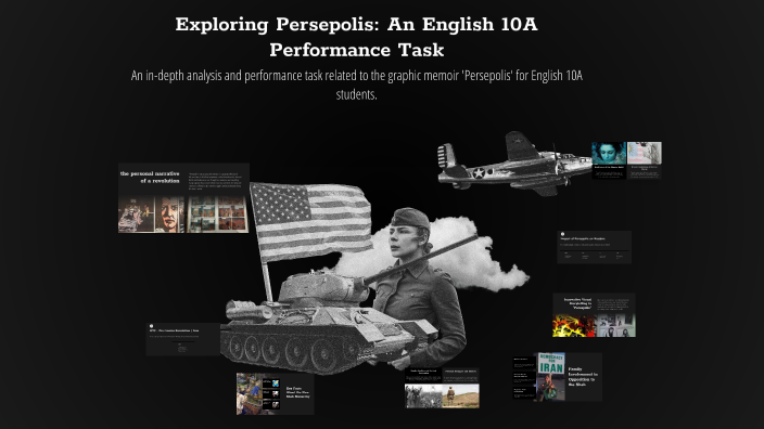 Exploring Persepolis: An English 10A Performance Task by Nico Perez on ...