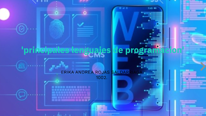 'principales lenguajes de programacion' by Erika andrea Rojas ...